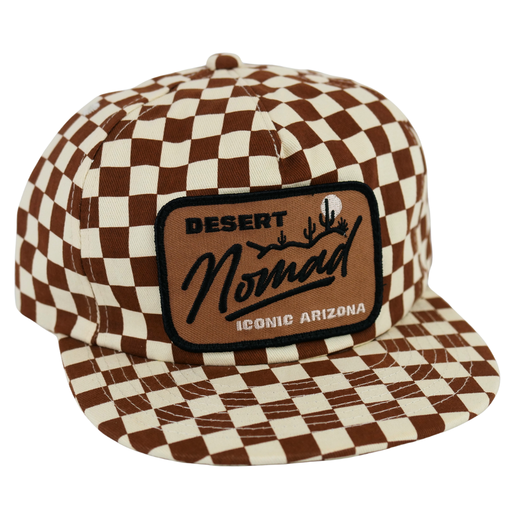 Desert Nomad - Checkerboard Hat – Iconic Arizona