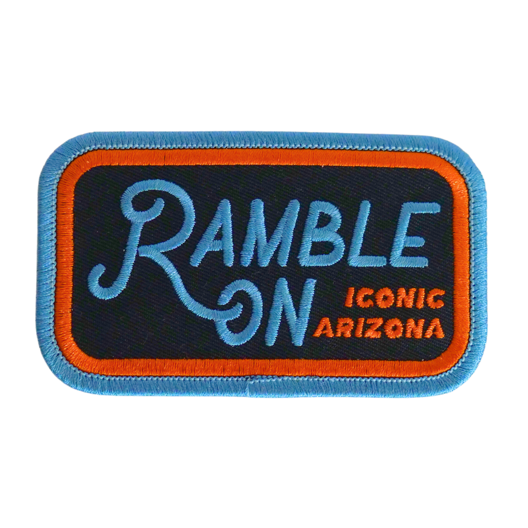 Ramble On Blue Patch – Iconic Arizona