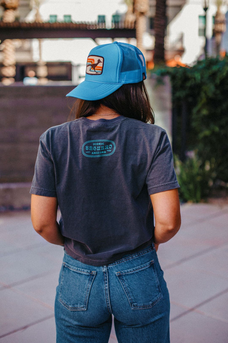 Big "S" Saguaro NP Ladies Boxy Crop – Iconic Arizona