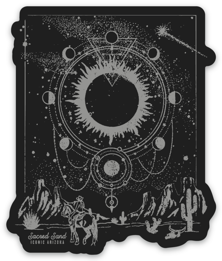 Sacred Sand Sticker – Iconic Arizona
