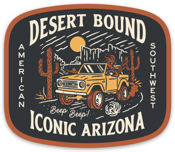 Beep Beep! Sticker – Iconic Arizona