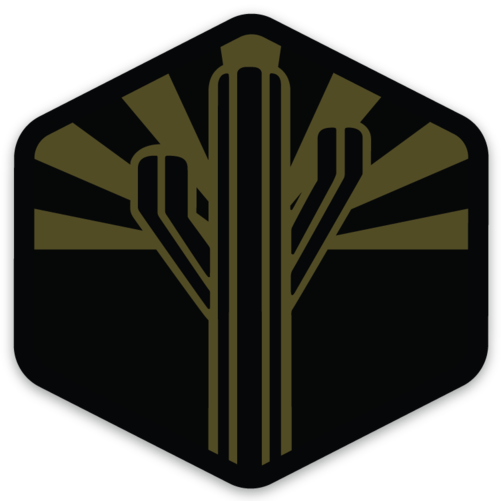 Military Sentinel Sticker – Iconic Arizona