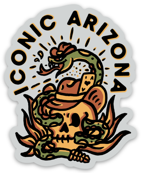 The Gambler Sticker – Iconic Arizona
