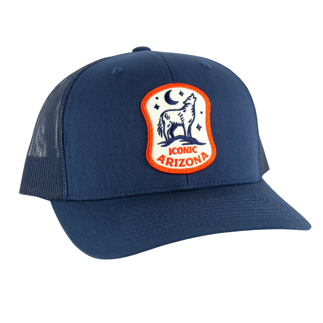 'Yote Curved Trucker – Iconic Arizona
